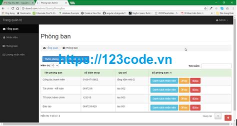Báo Cáo Kèm Source Code Quản Lý Nhân Sự Mvc Full Database