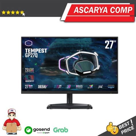 Jual Monitor Cooler Master Tempest Gp27q 27 Inch 2k Wqhd Ips 165hz 1ms