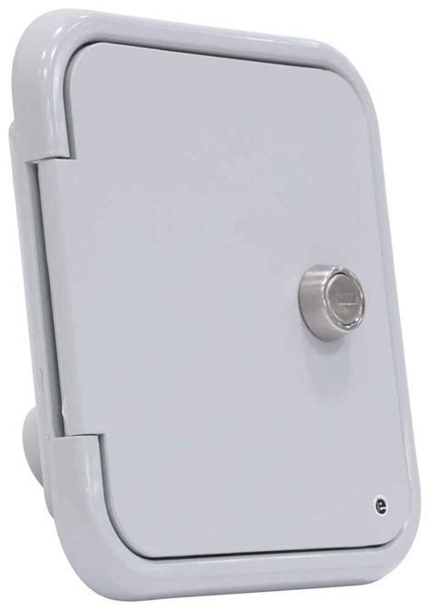 Bandb Rv Gravity Water Inlet Hatch W Key Lock Gray B And B Molders Rv