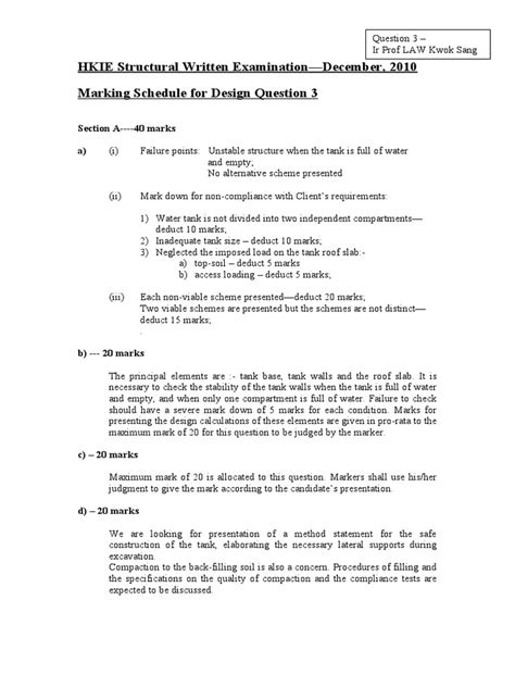 marking scheme q3 pdf