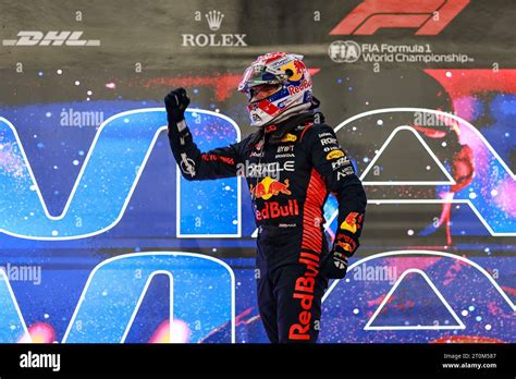 Doha Qatar 7th Oct 2023 Red Bull Racings Driver Max Verstappen