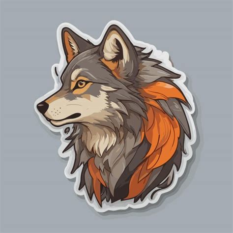 Premium Vector Ware Wolf Cartoon Vector