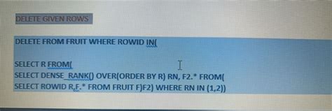 So Why Just Delete First Or Last N Rows From Db I Mean There Can Be A Scenario Where U May
