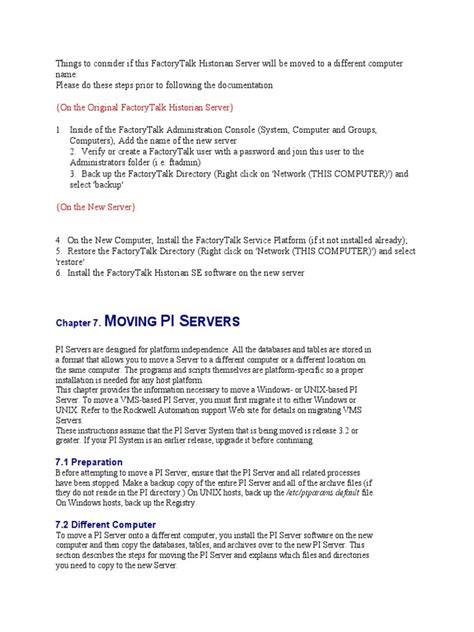Moving Historian Se Pdf Computer File Directory Computing
