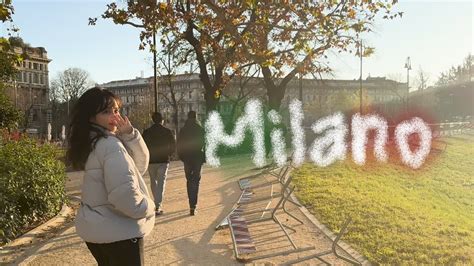 Vlog 갑자기 떠나는 여행ㅣ2박3일🇮🇹밀라노ㅣ먹기만 하는 여행ㅣ인생네컷ㅣ피자 파스타와 살루떼ㅣ프랑스 교환학생 Vlog