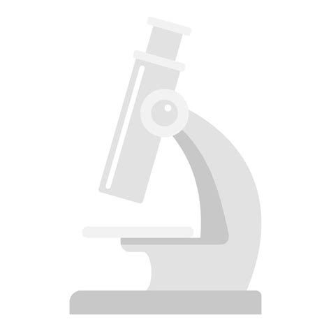 Premium Vector Lab Microscope Icon Flat Illustration Of Lab Premium Vector Lab Microscope Icon Flat Illustration Of Lab