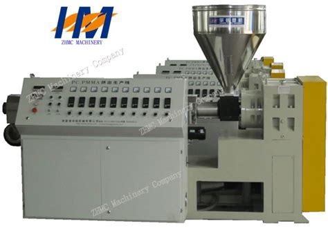 Pvc Pe Pp Wpc Making Machine Plastic Extruders Twin Screw Extruder