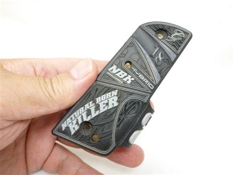 Hybrid Nbk Grips Black Gray 45 Trigger Frame Autococker Shocker Dye Bob