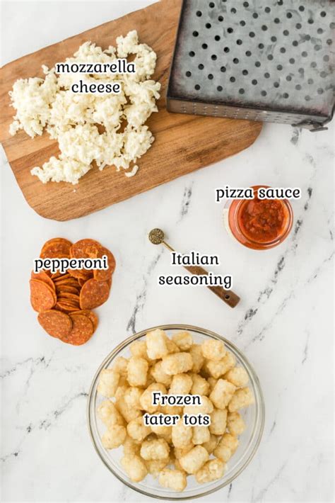 Pizza Tater Tot Casserole Amiras Pantry