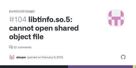 libtinfo so 5 cannot open shared object file · issue 104 · purescript
