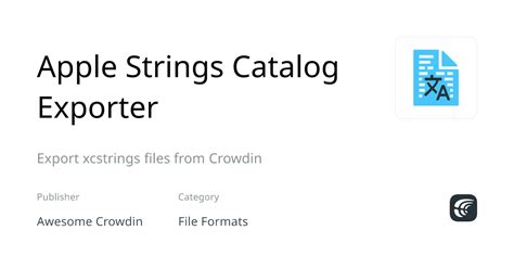 Xcstring Crowdin Integrate Your Crowdin Translations Into Your Xcode
