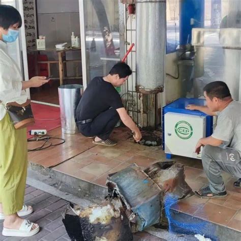 城厢区迅速查处一起省生态环境保护例行督察组交办信访件净化油烟设施