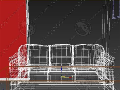 3d Casting Couch Model