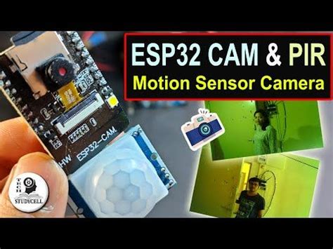 Esp Cam Pir Motion Detector With Photo Capture Esp Cam Project Artofit