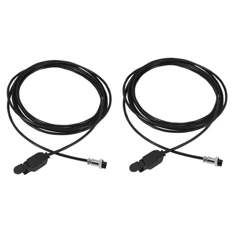 2x 4m Length K 01 Torch Micro Switch Trigger With Wire Line Aviation Plug Fitting For Tig Plasma