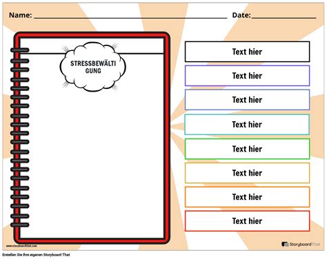 Kostenlose Stressmanagement Arbeitsblätter Von Storyboardthat