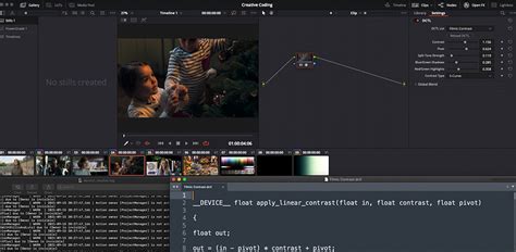 creatively coding custom dctl with colorist cullen kelly