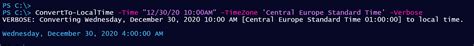 Convert To Local Time With PowerShell The Lonely Administrator