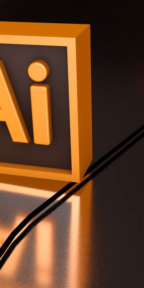 Phone Wallpaper 3d Adobe Illustrator Technology Cgi Logo 1024888