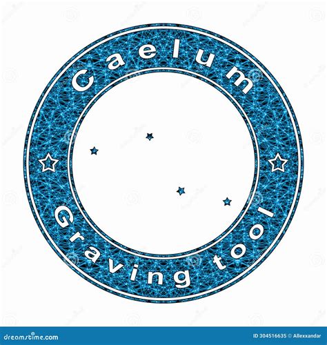 Caelum Star Constellation Night Sky Cluster Of Stars Deep Space