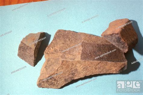 Crystalline Basalt Fractured In Angular Forms Paterson Nj