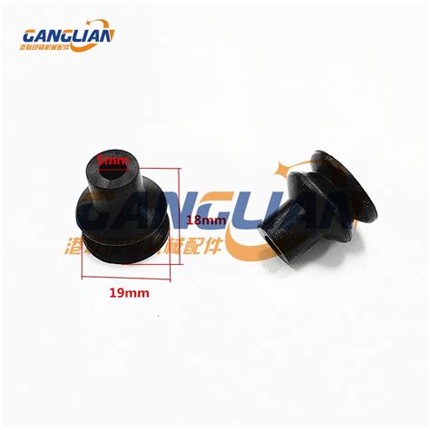 스탈 고무 흡입기 Rs631 접이식 기계 하이델베르크 오프셋 인쇄 기계 흡입컵 노즐 예비 부품 100 개