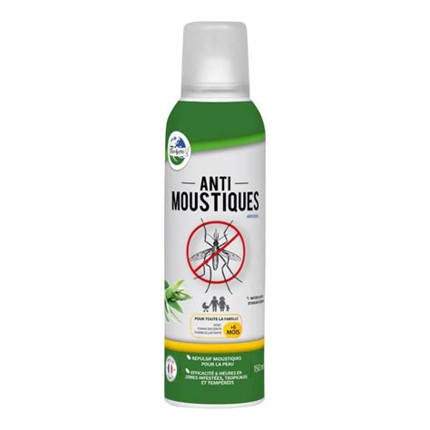 Aérosol Anti Moustique Naturel Pour Toute La Famille 150 Ml Leroy Merlin