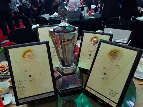 Mohamed Adam Wee Abdullah On Linkedin Award Corporations Trophies