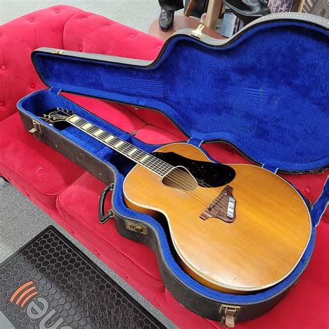 Bacon Belmont Gretsch 6021 Town And Country Jumbo With Case Reverb