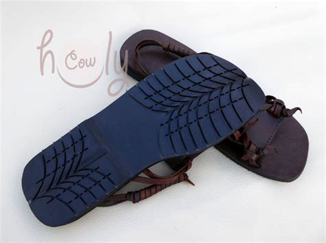 Handmade Brown Leather Sandals Womens Sandals Mens Leather Etsy