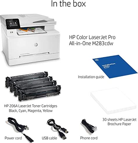 Hp Color Laserjet Pro Mfp M Cdw All In One Wireless Laser Printer