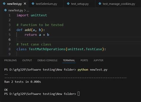 Python For Software Testing Complete Guide Geeksforgeeks