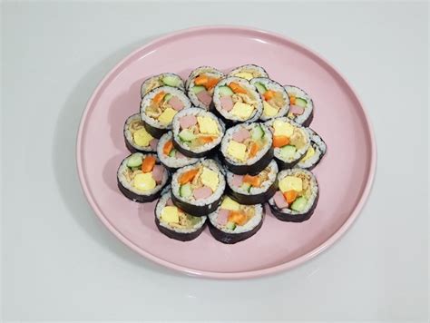 소풍 도시락메뉴 스팸요리 스팸김밥