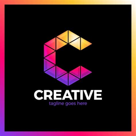 Premium Vector Creative Triangle Colorful