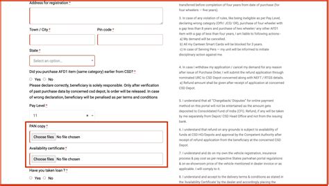 Csd Afd Online Car Booking Process Explained