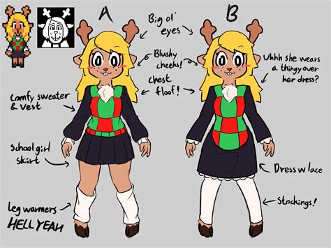 My Interpretations On Noelles Outfit Rdeltarune