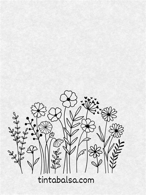 Flores Dibujo Ideas Fáciles Y Bonitas Para Inspirarte