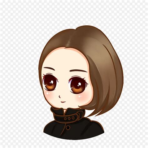 卡通短发女孩png图片素材下载图片编号10881540 Png素材网