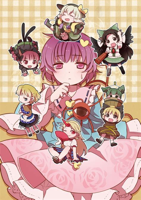 Komeiji Koishi Komeiji Satori Kaenbyou Rin Reiuji Utsuho Mizuhashi