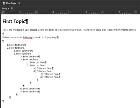 Solved Multilevel List ‘nestednumbering Not Outputting T Adobe