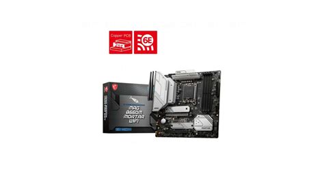 MSI MAG B M MORTAR WIFI Intel B LGA Micro ATX Alaplap Pepita Hu