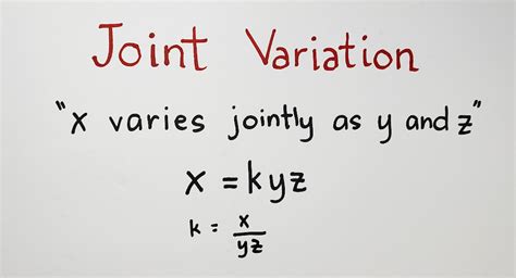 Joint Variation Grade 9 Math Second Quarter Joint Variation Grade 9 Math Second Quarter