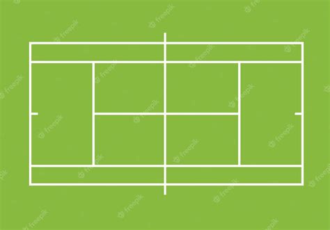 Clay Tennis Court Field Brick Dust Stadium Vector Illustration Clip