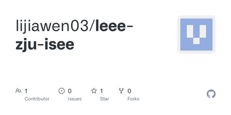 Github Lijiawen Leee Zju Isee
