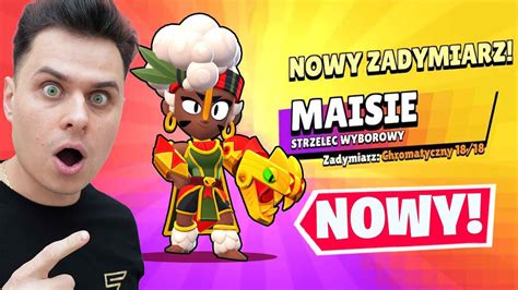 Nowy ZADYMIARZ MAISIE SEZON 18 W Brawl Stars YouTube
