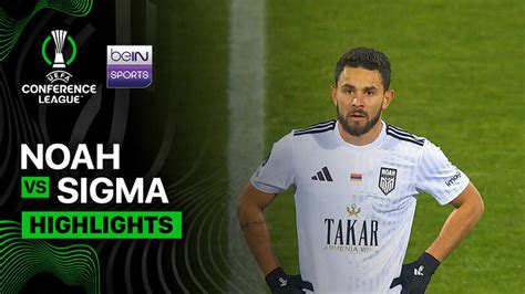 Noah Vs Sigma Highlight Uefa Conference League 2025 26