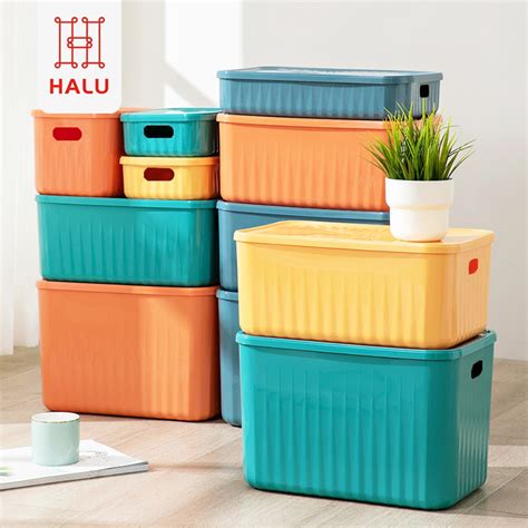 Jual Halu Kotak Penyimpanan Storage Box Keranjang Penyimpanan Serbaguna Kotak Organizer HSB