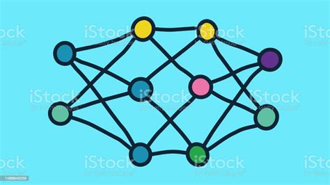 Vetores De Modelo De Rede Neural Inteligência Artificial Ai E Mais
