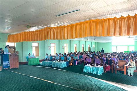 မင်းဘူးခရိုင် အမျိုးသမီးရေးရာအဖွဲ့မှ အမျိုးသားယဥ်ကျေးမှု စရိုက်လက္ခဏာများ ထိန်းသိမ်းစောင့်ရှောက