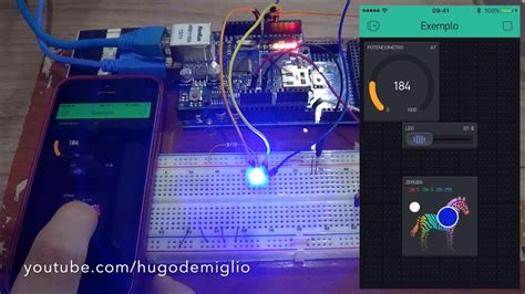 Tutorial de automação Arduino pelo iPhone ou Android usando Aplicativo Blynk YouTube